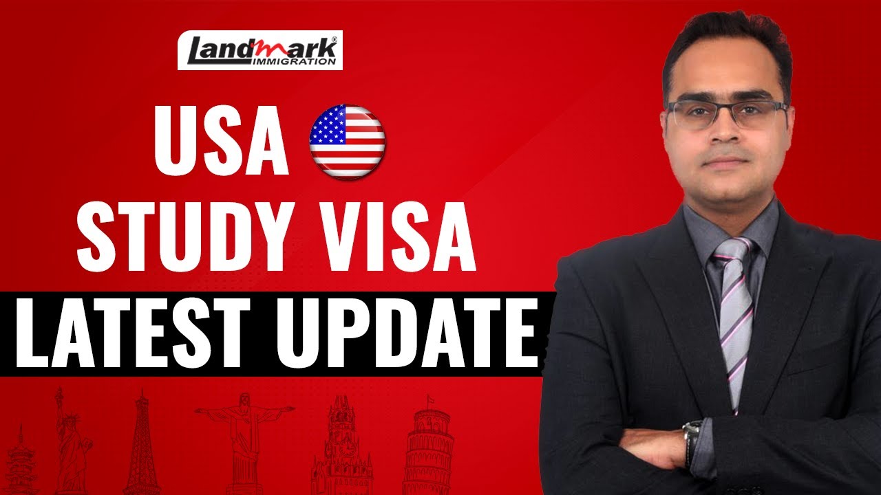 USA study visa latest updates | Landmark Immigration - YouTube
