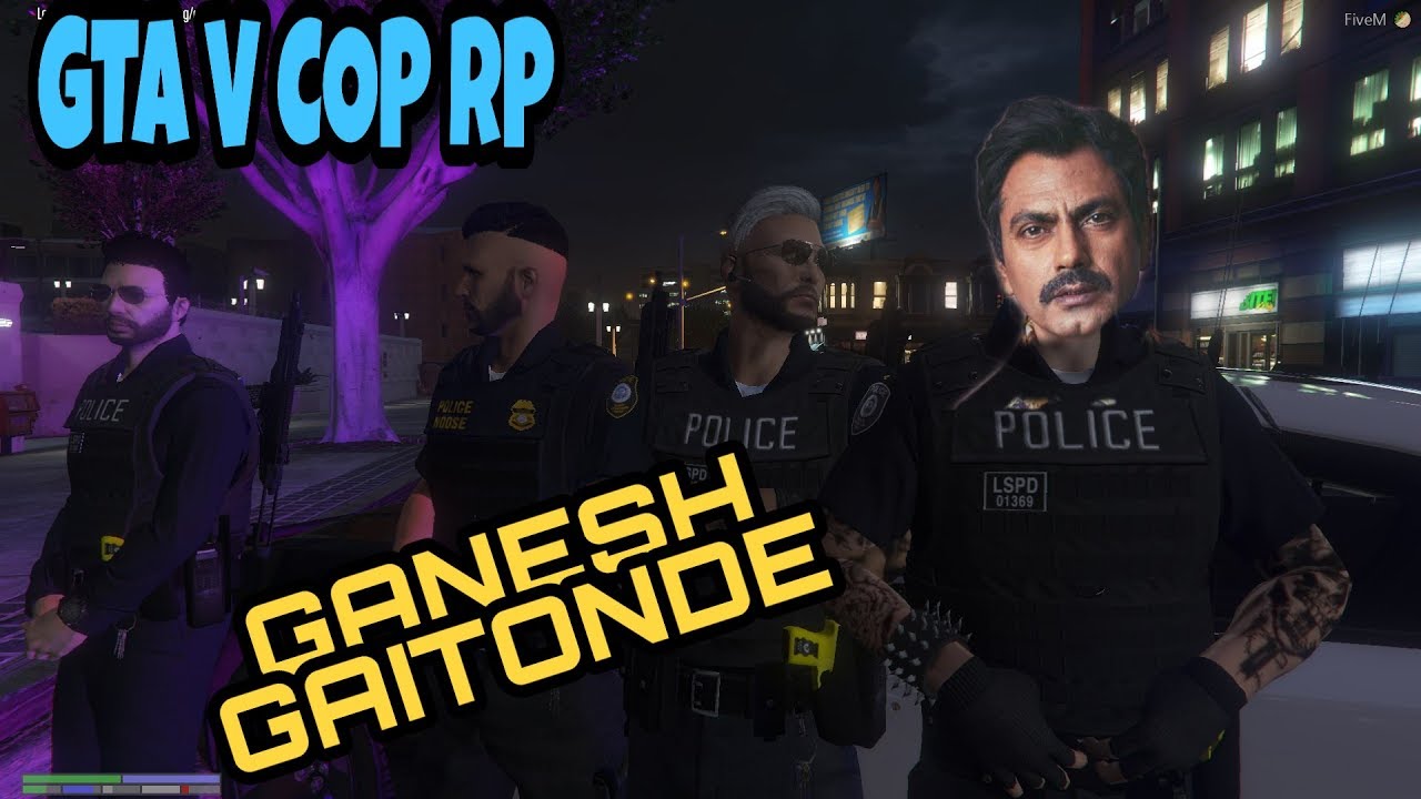 GTA RP INDIA || COP ROLEPLAY || GOT PROMOTION || CORPORAL GANESH ...
