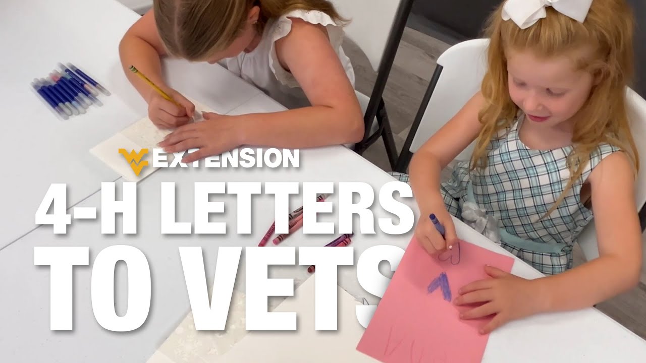 All About the 4-H Letters to Veterans Service Project 🍀🇺🇸 - YouTube