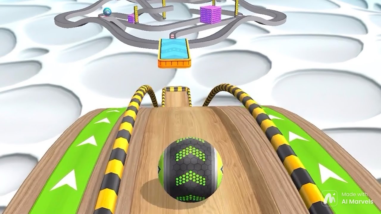 Going Balls Tournament Race Speed Run Gameplay : Balls On Tracks - YouTube