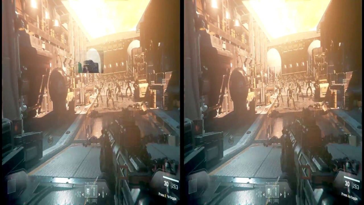 Call of Duty Infinite Warfare VR PC VR PlayStation VR full screen ...