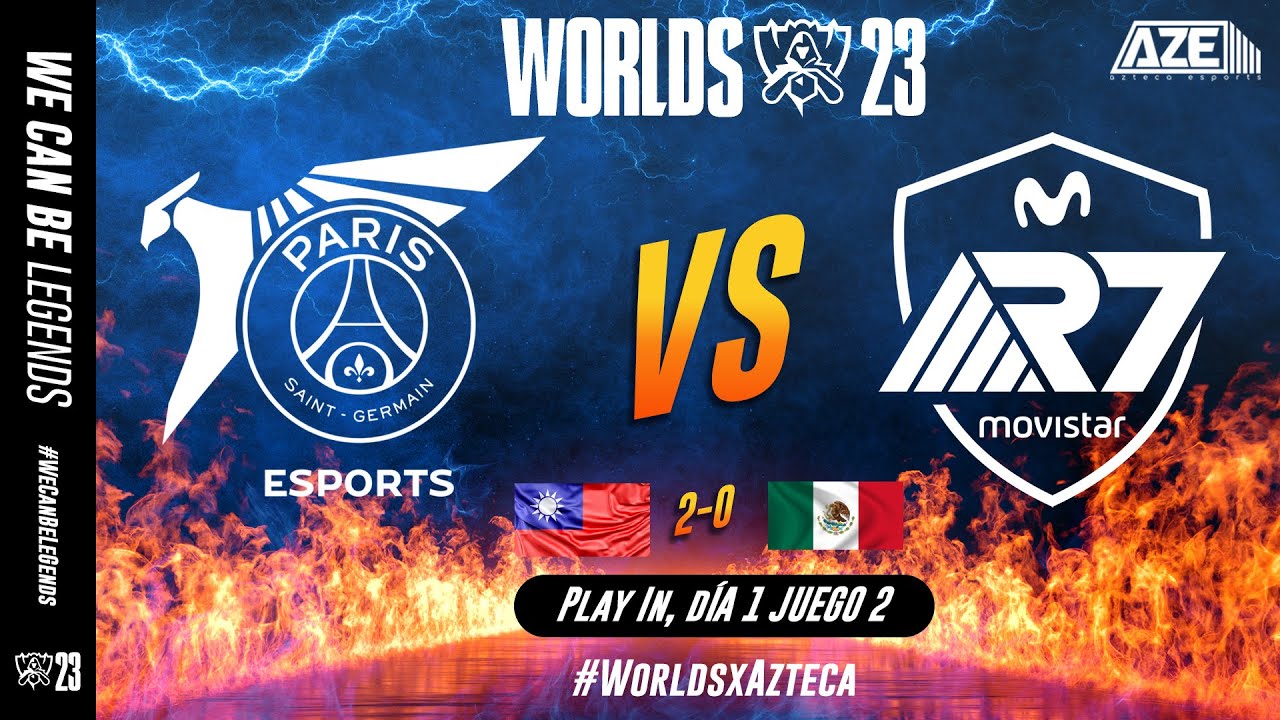 R7 vs PSG | Worlds 2023 | Día 1 Partida 2 - YouTube
