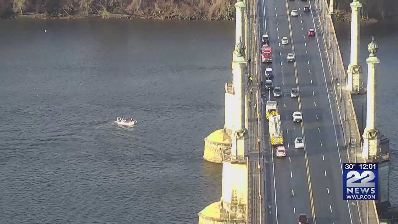 Person possibly jumped off the Memorial Bridge in West Springfield ...