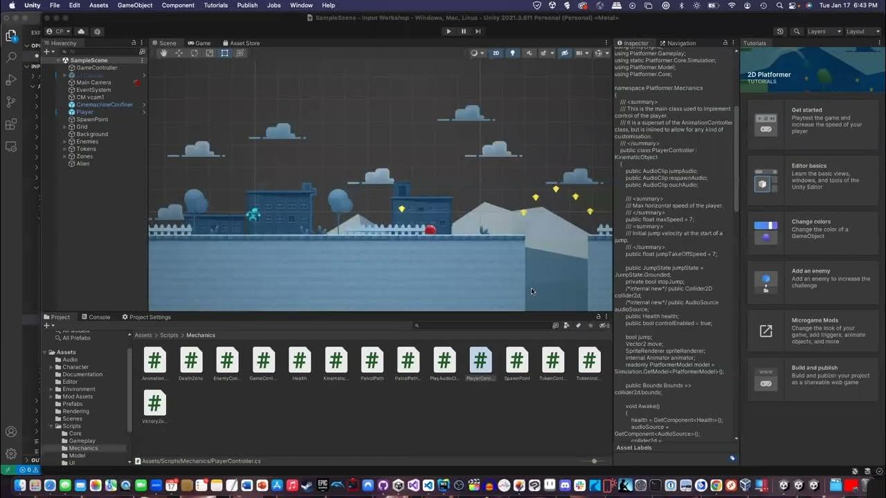 Unity Input and Local Multiplayer Workshop - YouTube