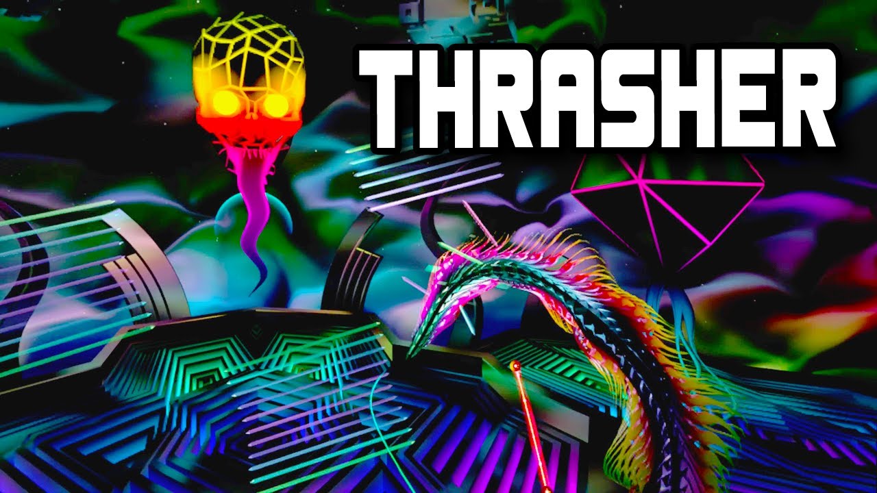 Thrasher is an Advanced Snake Game in VR - YouTube