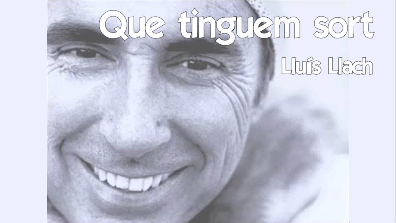 KARAONOTES - Que tinguem sort - LLUÍS LLACH - YouTube