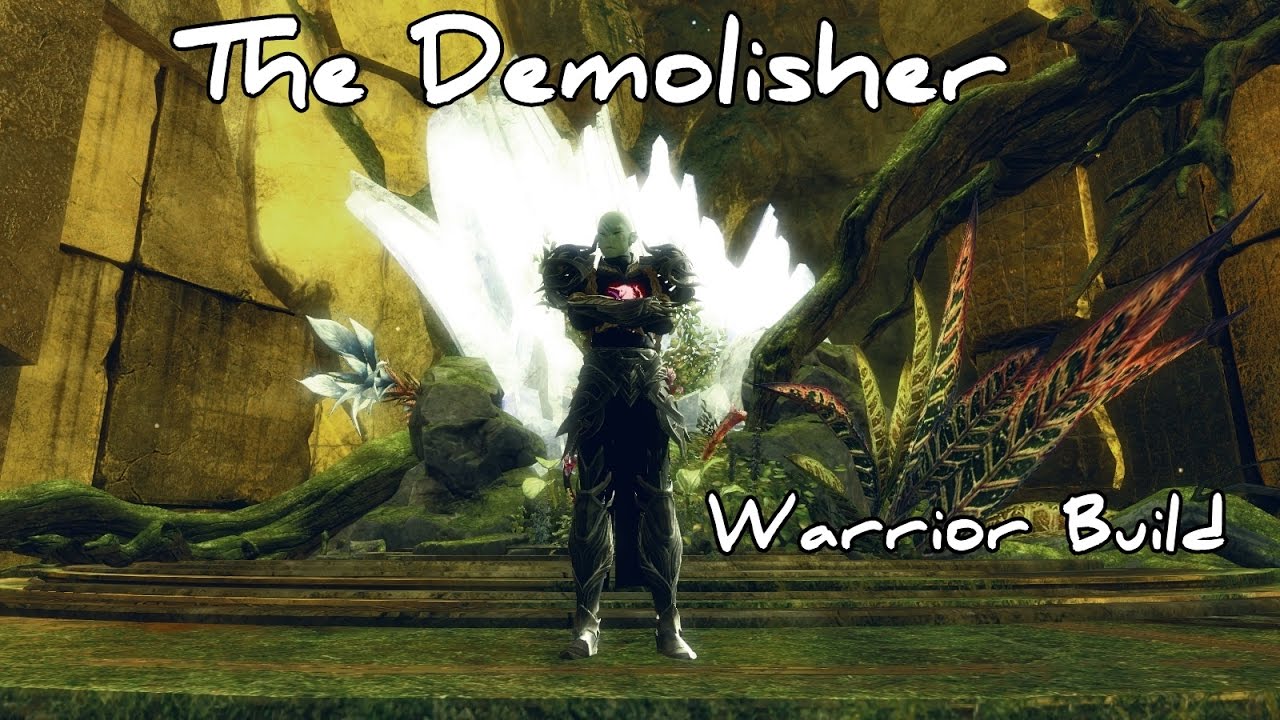 Guild wars 2- Demolisher Warrior Build (Build in Description) - YouTube