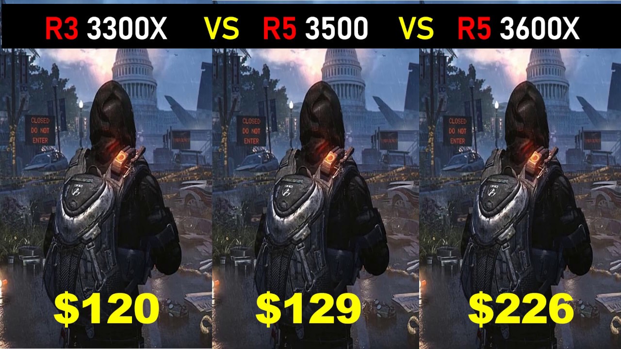 R3 3300X Vs R5 3500 Vs R5 3600X RTX 2060 Super 8GB YouTube
