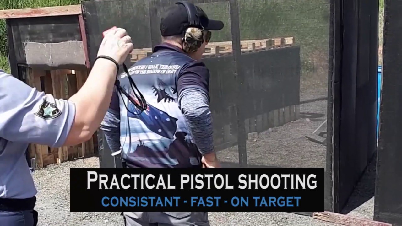 AzzaTac IPSC practical pistol shooting - Double Cooper Tunnel Action! - YouTube