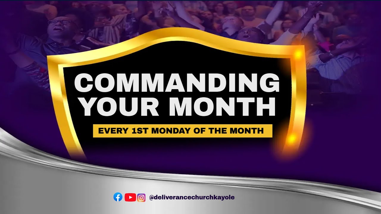 COMMANDING YOUR MONTH | MARCH 2025 - YouTube