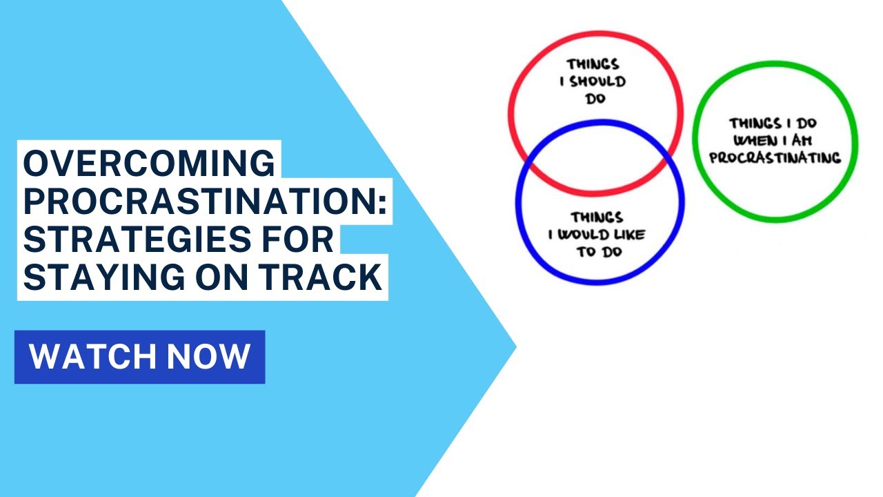 Overcoming procrastination: Strategies for staying on track - YouTube
