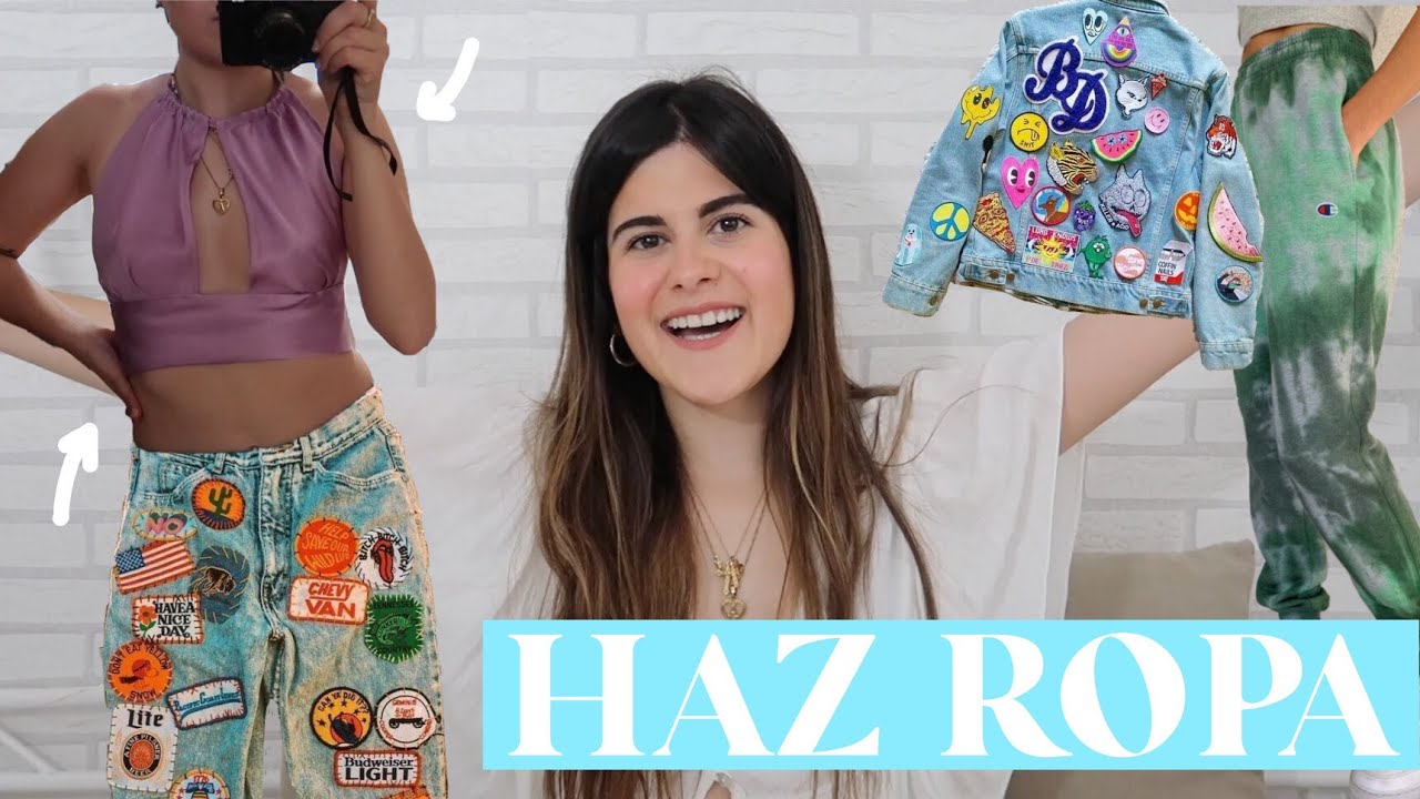 TIPS PARA TRANSFORMAR Y CREAR ROPA (FÁCIL) + TUTORIAL TOP 🦋 - YouTube