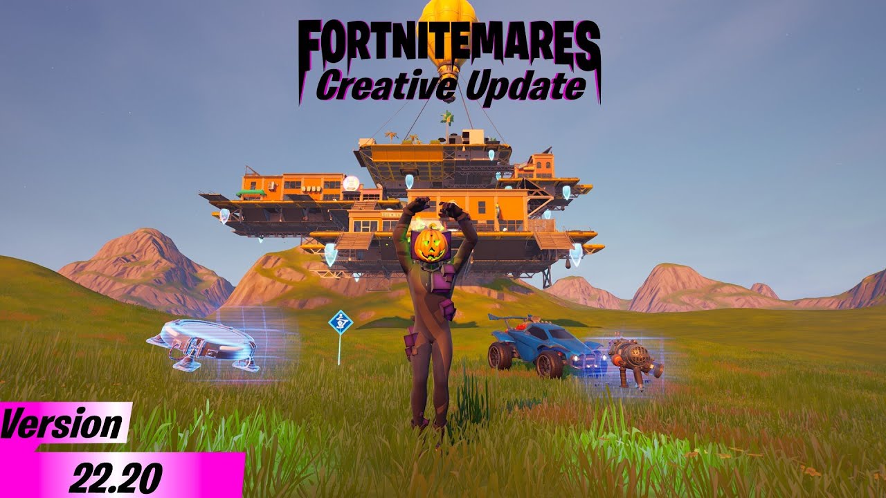 Fortnite creative update V:22.20 - YouTube