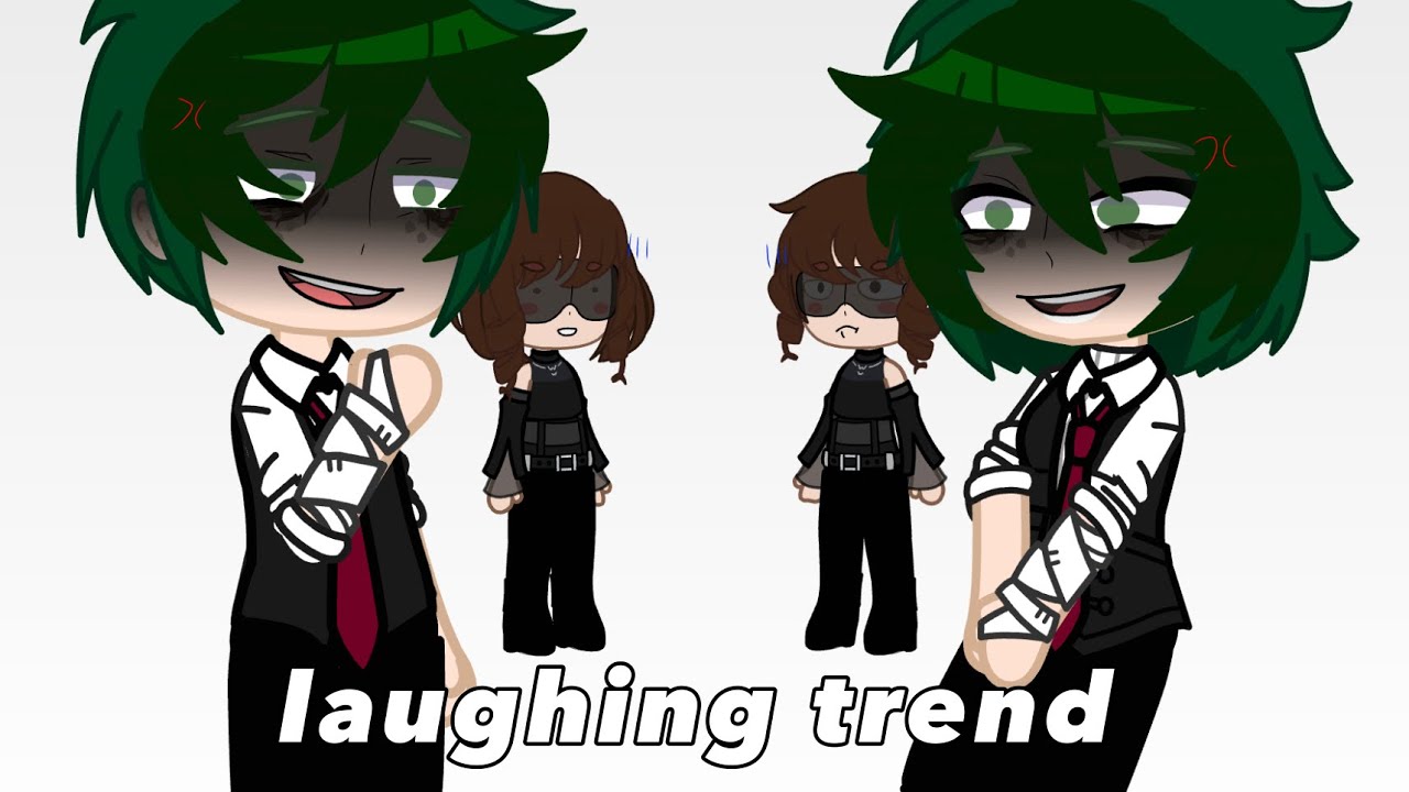 Laughing trend | meme | (MHA | villian izuocha au! + genderbend villian ...