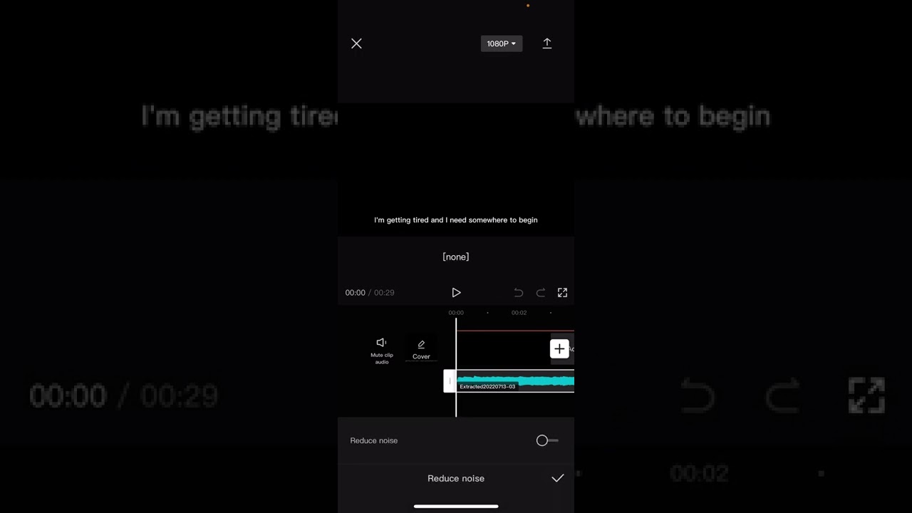NEW Noise Reduction Tutorial On CapCut YouTube NEW Noise Reduction Tutorial On CapCut YouTube