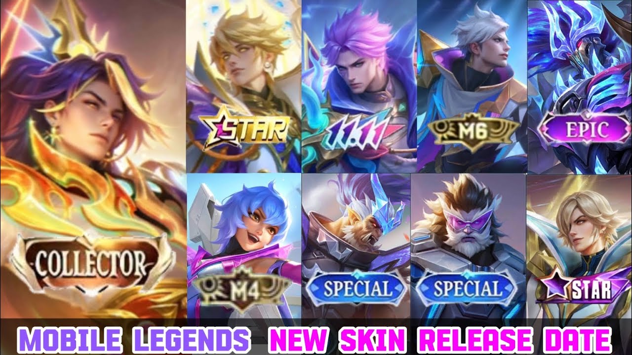 MLBB NEW SKIN RELEASE DATE | MLBB ALL UPCOMING NEW SKIN 2024 | DECEMBER ...