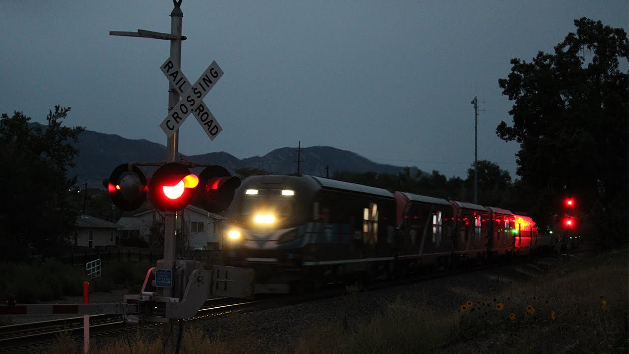 Four Amtrak ALC-42's Leading the California Zephyr! | 80th Ave ...
