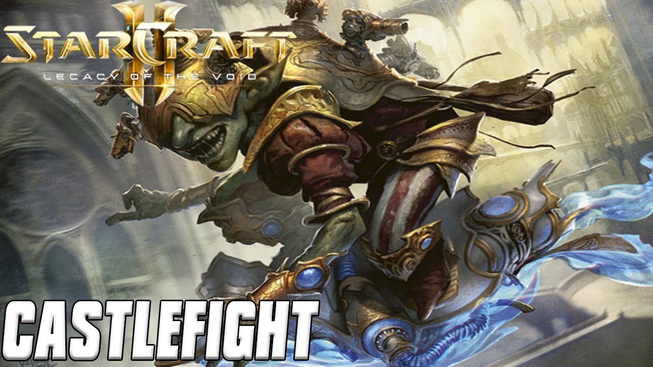 Castlefight - Mechanical Goblin Army - Starcraft 2 Mod - YouTube