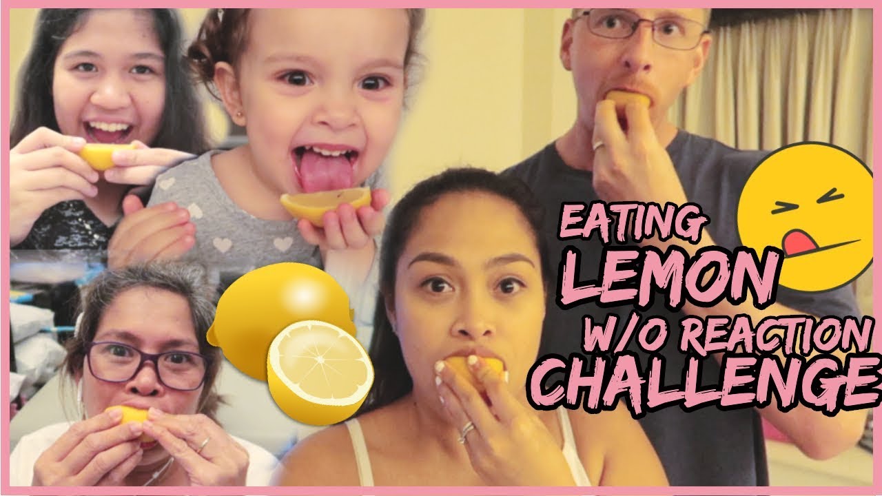 EATING LEMON WITHOUT REACTION CHALLENGE | TheMcQueenS - YouTube