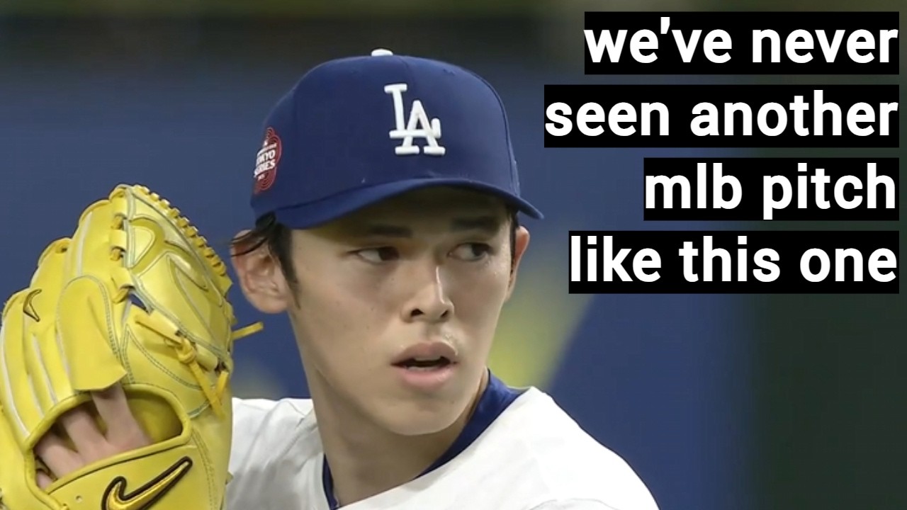 Roki Sasaki’s Splitter Is Unlike Any MLB Pitch We’ve Seen Before - YouTube