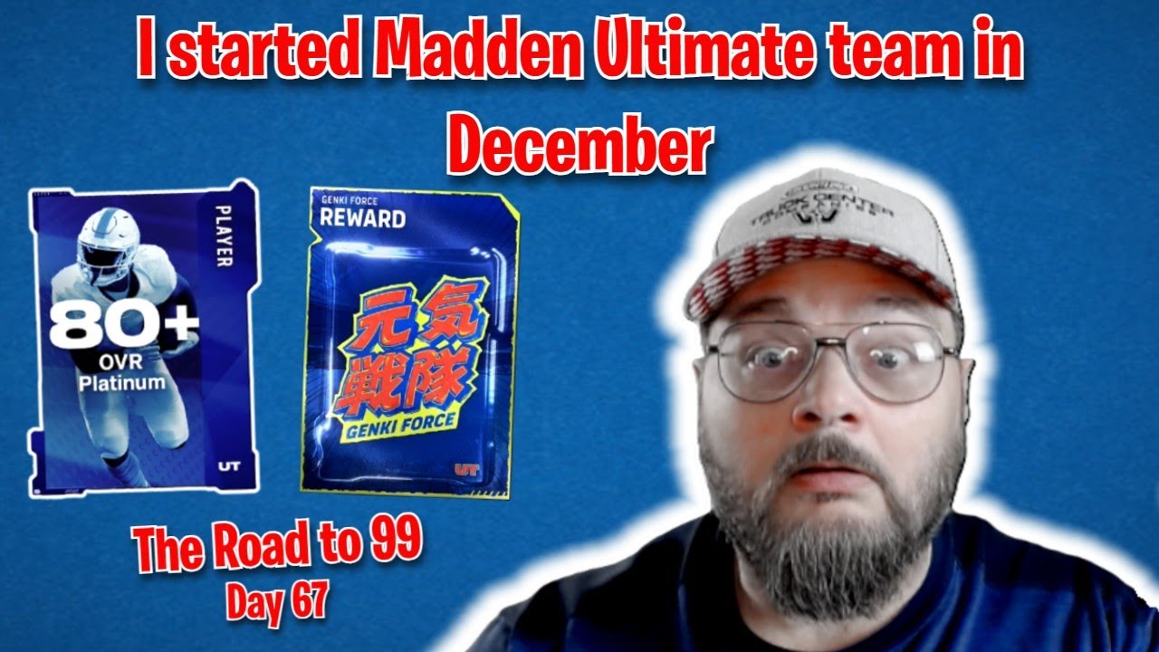 I opened my Genki Force rewards and packs / I started Madden Ultimate ...