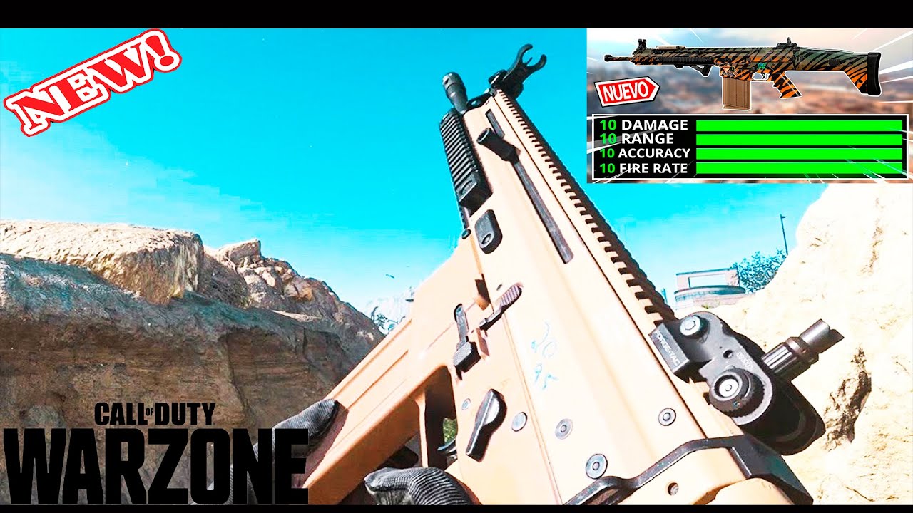 La MEJOR CLASE de la SCAR en Call Of Duty Warzone Como Equiparla ...