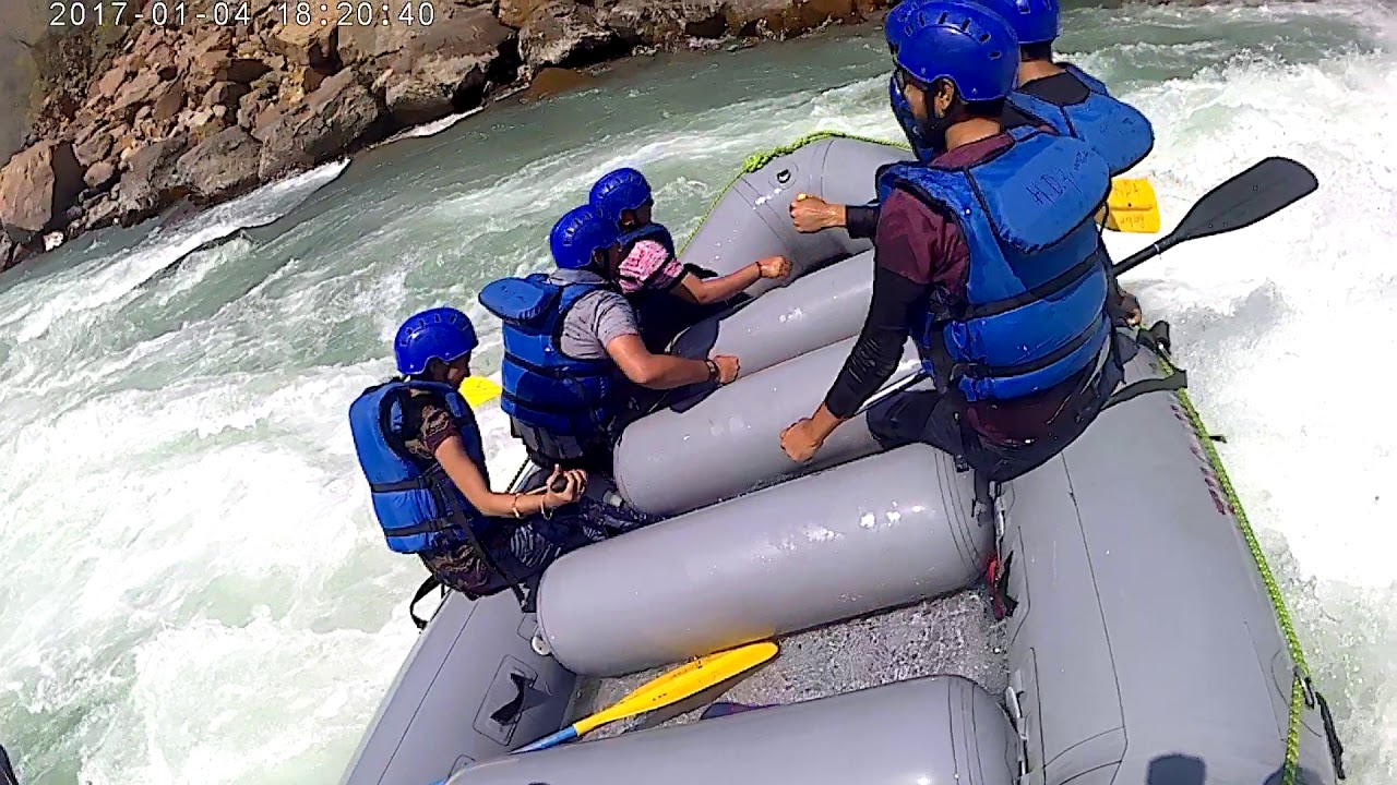 funny video rafting in rishikesh - YouTube