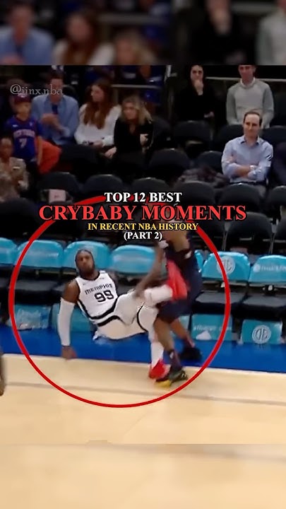 Top 12 CRYBABY Moments In The NBA | Part 2 - YouTube