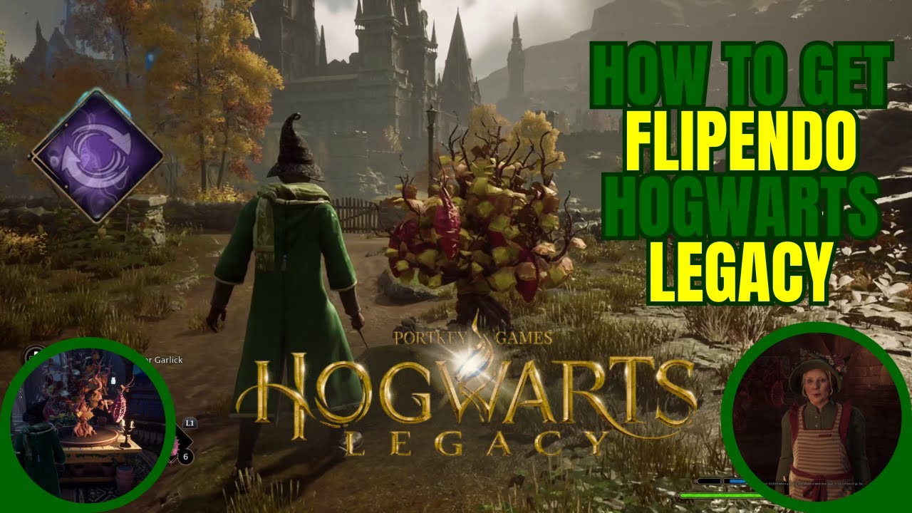 How to get Flipendo Hogwarts Legacy - YouTube