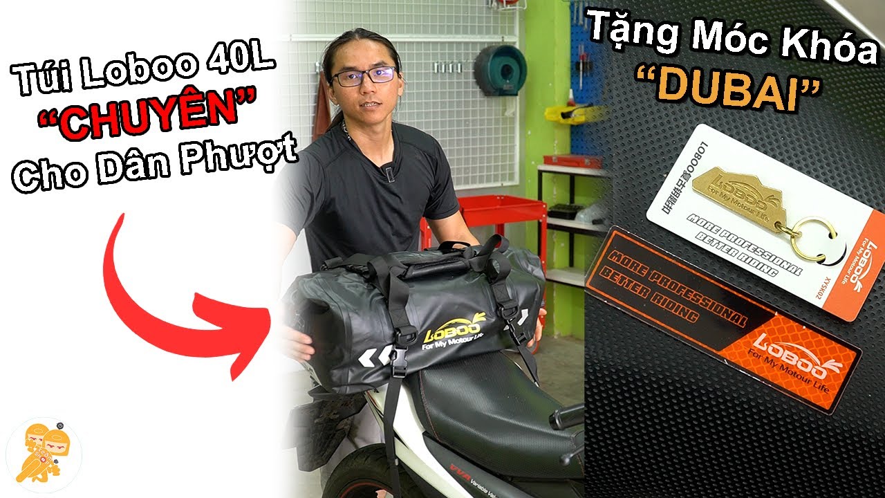 Review Túi Phượt Loboo 40L Phiên Bản Có Quà Tặng Đặc Biệt- Xe Ôm Shop ...