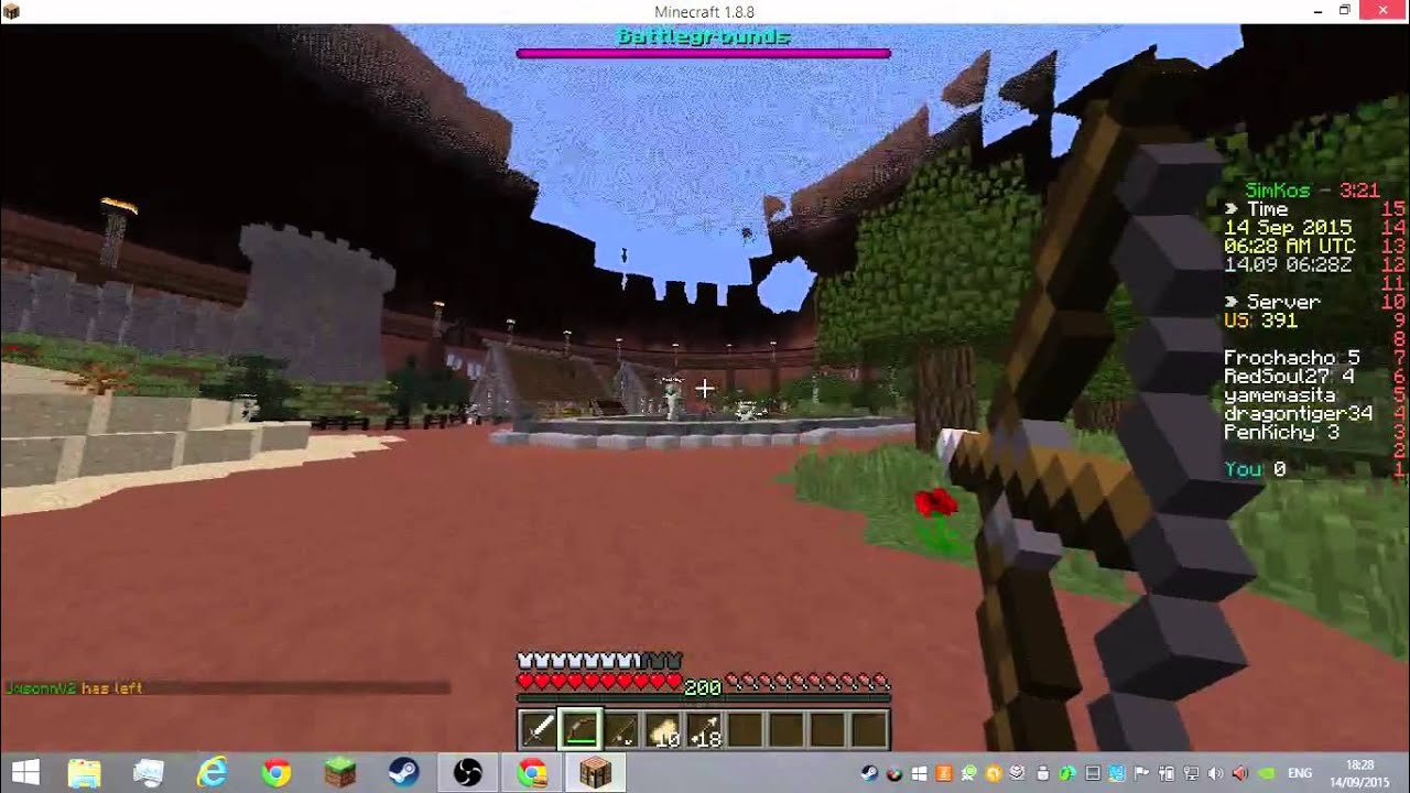 MCSG And IP And Names To The Servers I Play On. - YouTube