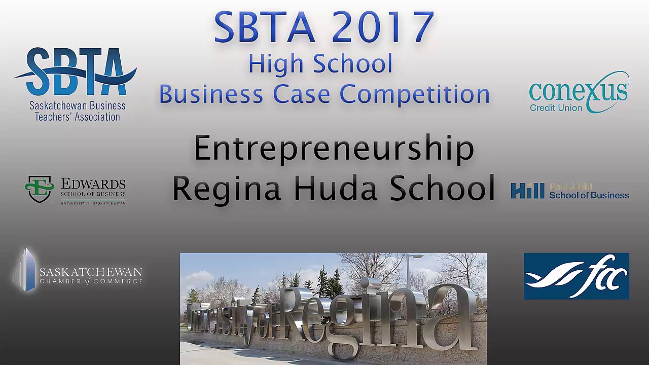SBTA 2017: Entrepreneurship - Regina Huda School - YouTube