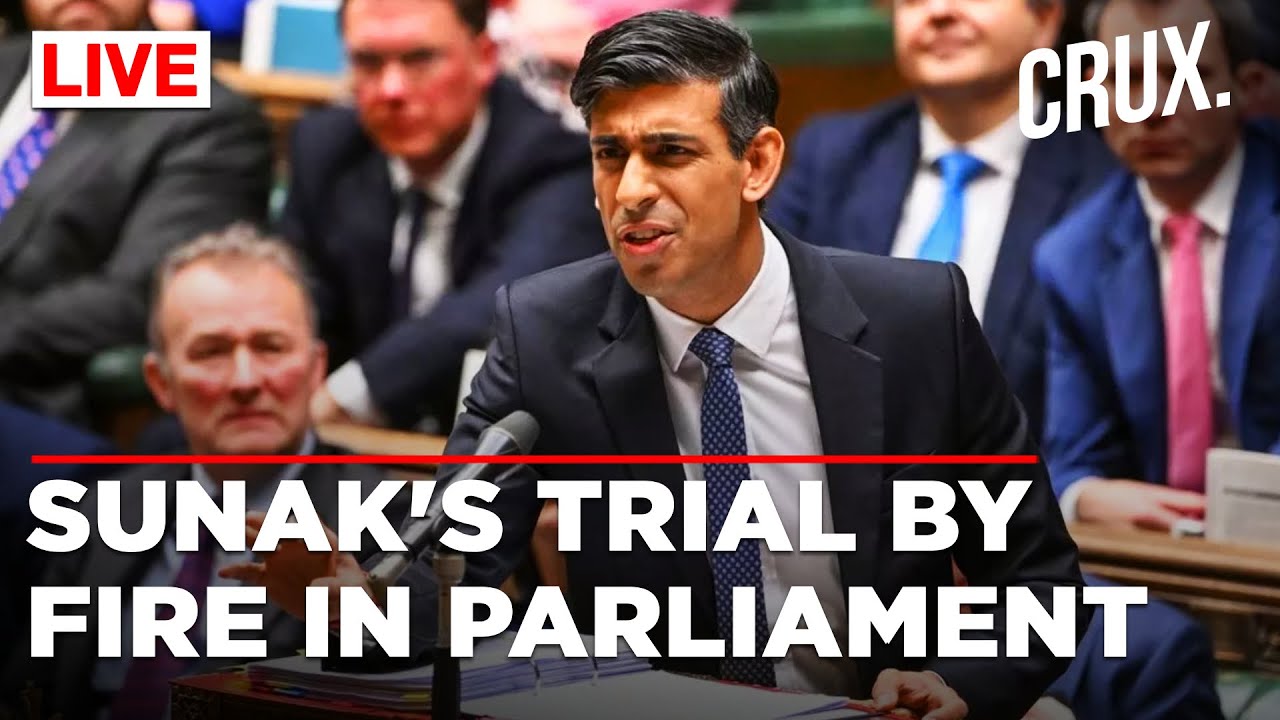 UK PM Rishi Sunak Faces Angry MPs During Prime Minister's Questions ...