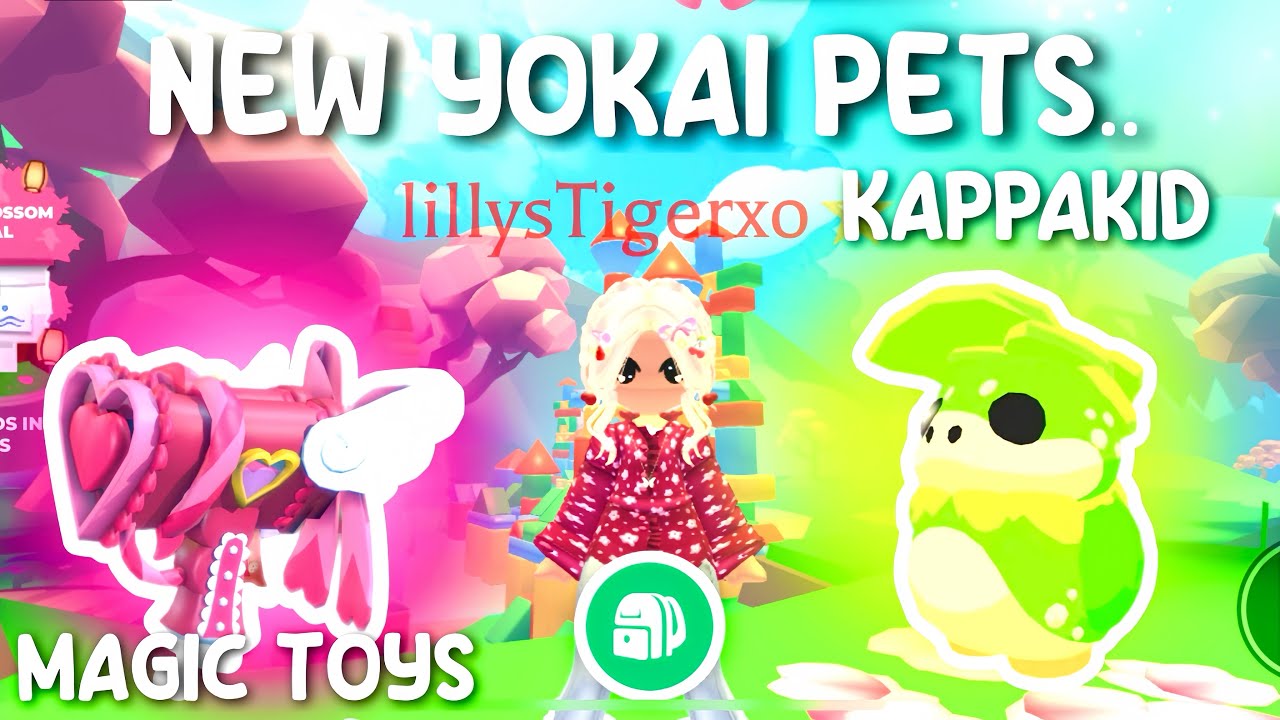 NEW YOKAI IN ADOPT ME + TEAR DOWN TOYKO MINIGAME INFO🌈🦖#adoptmeroblox # ...