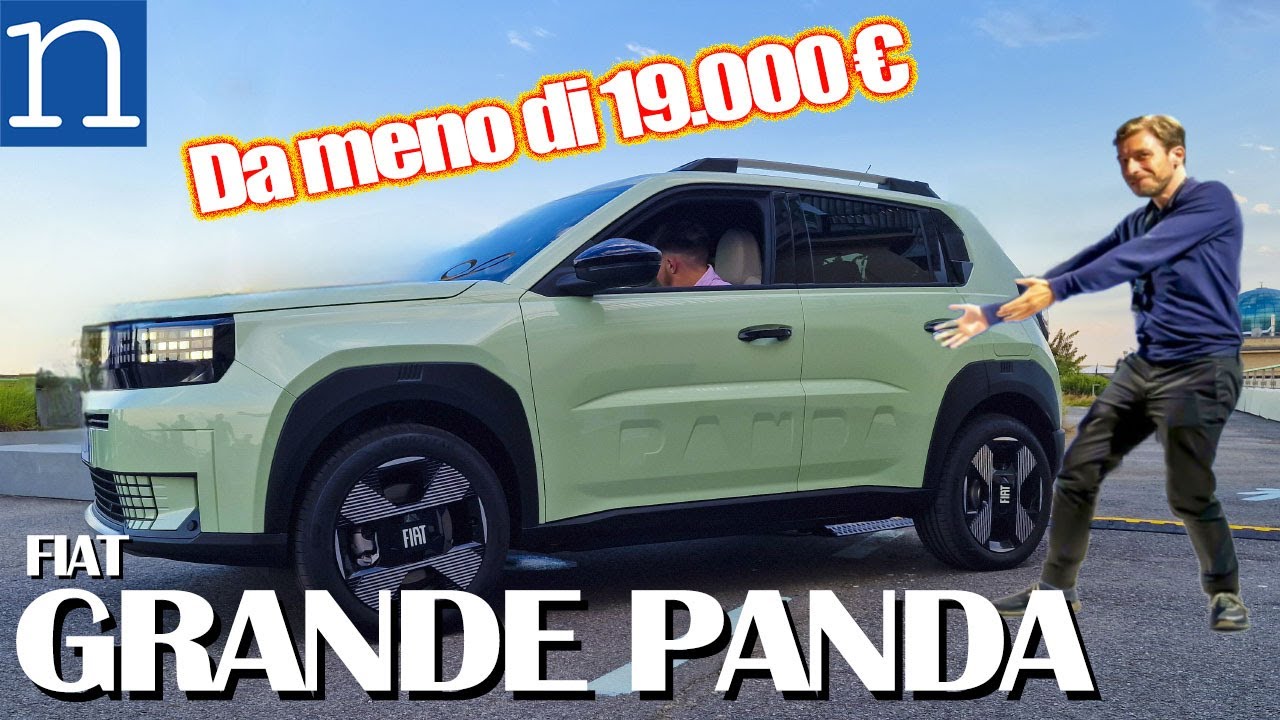 Fiat GRANDE PANDA | La prima del segmento B ibrida da meno di 19.000 ...