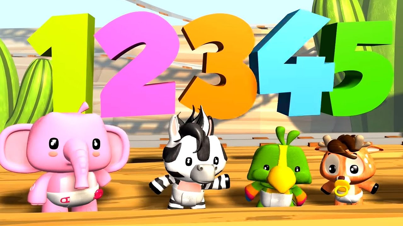 Numbers Song, Count 1 to 10 and Learning Rhyme for Kids - YouTube