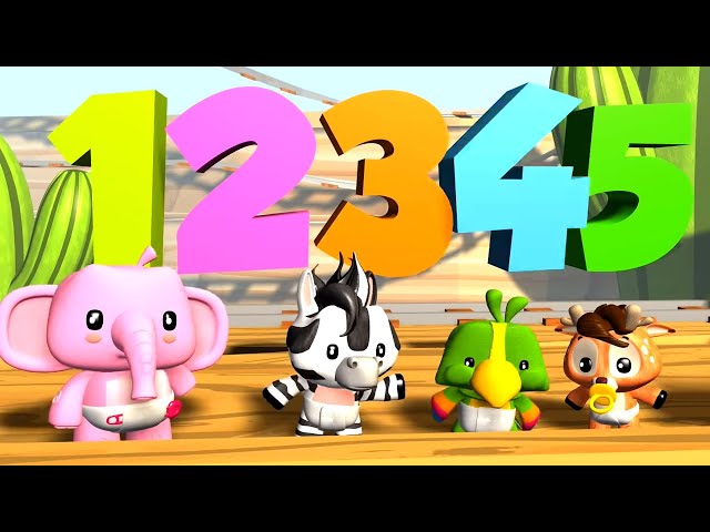 Numbers Song Learn Numbers 1 To 10 Number Rhymes For