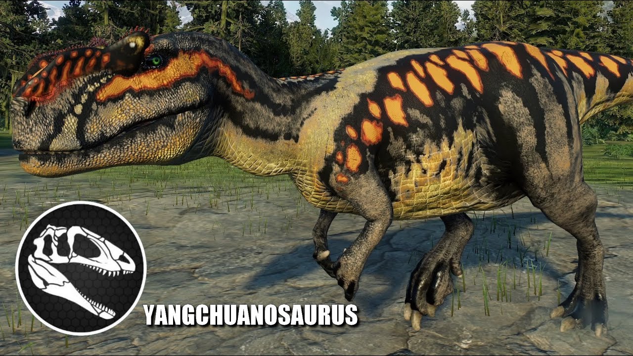 2 Yangchuanosaurus vs 2 Ceratosaurus, 2 Carnotaurus & 2 Daspletosaurus ...
