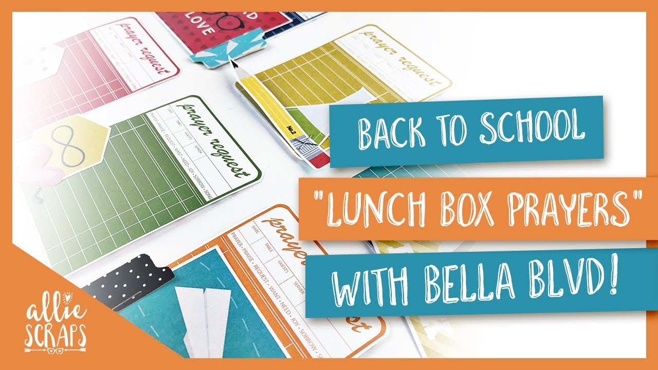 Lunch Box Prayers with Bella Blvd's Pop Quiz Collection! - YouTube