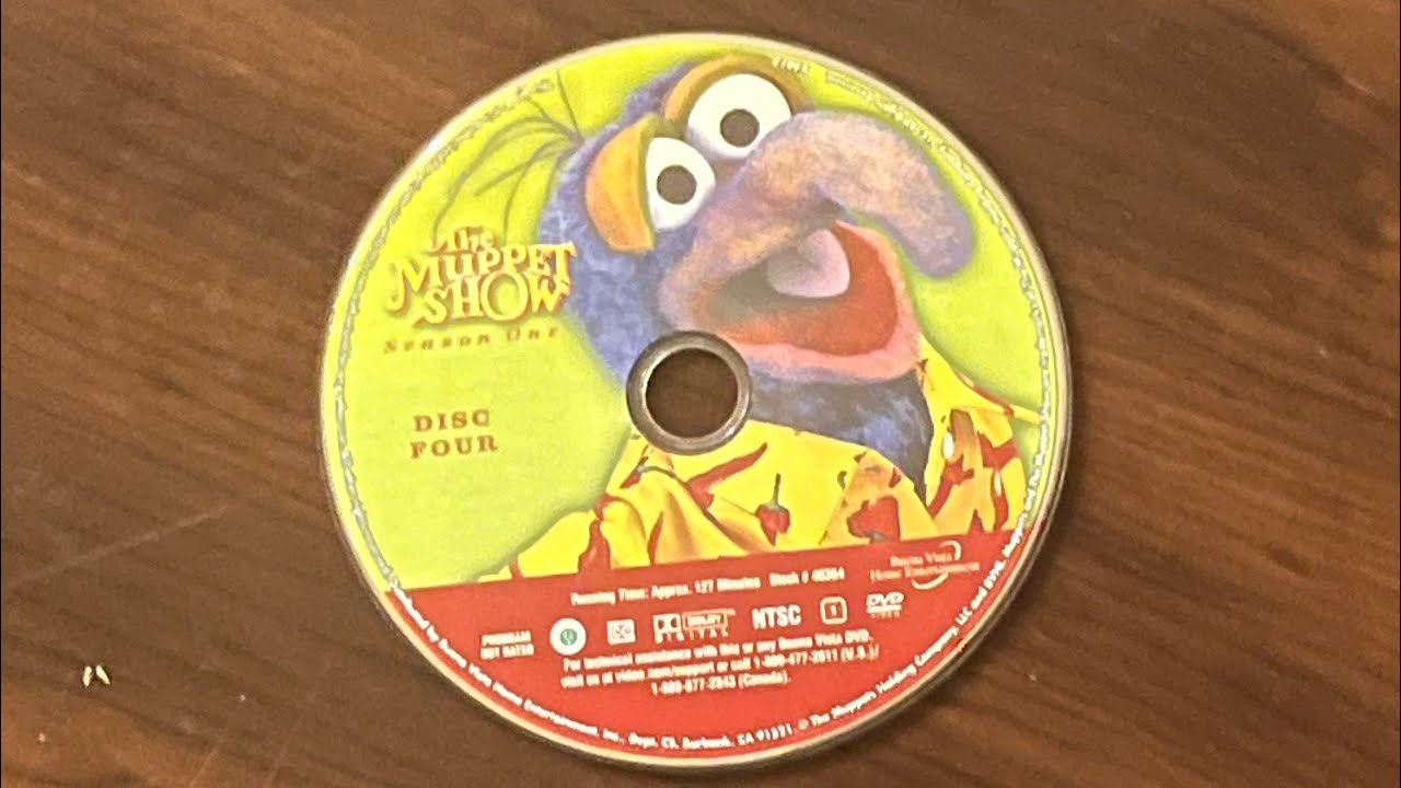“The muppet show: season 1” 2005 DVD menu walkthrough (disc 4) - YouTube