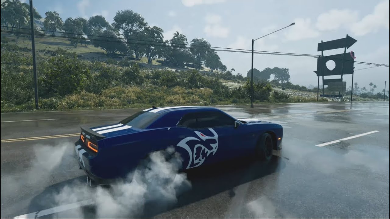 900hp hellcat with no traction control on - YouTube