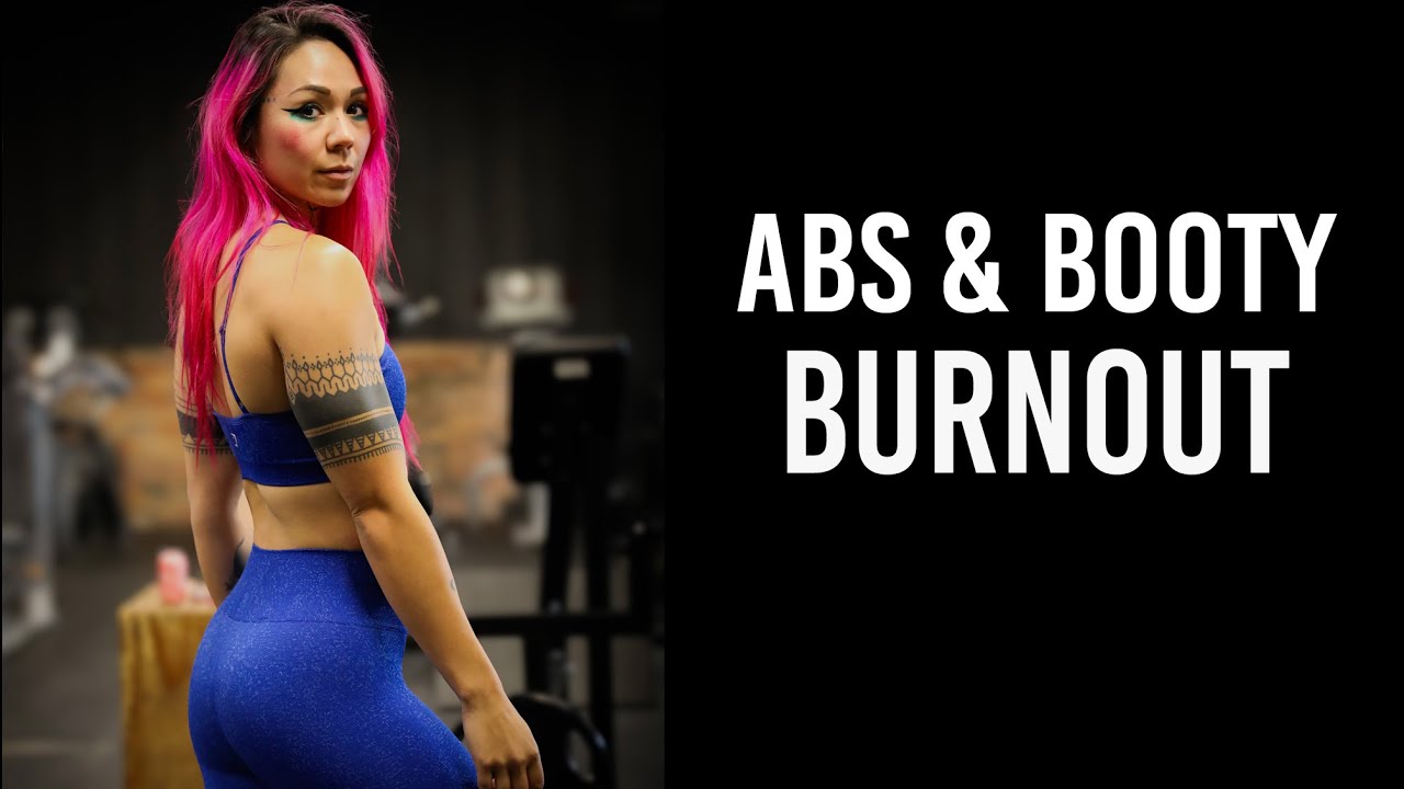 15 Minute Booty & Abs BURNOUT | Add-On Workout - YouTube