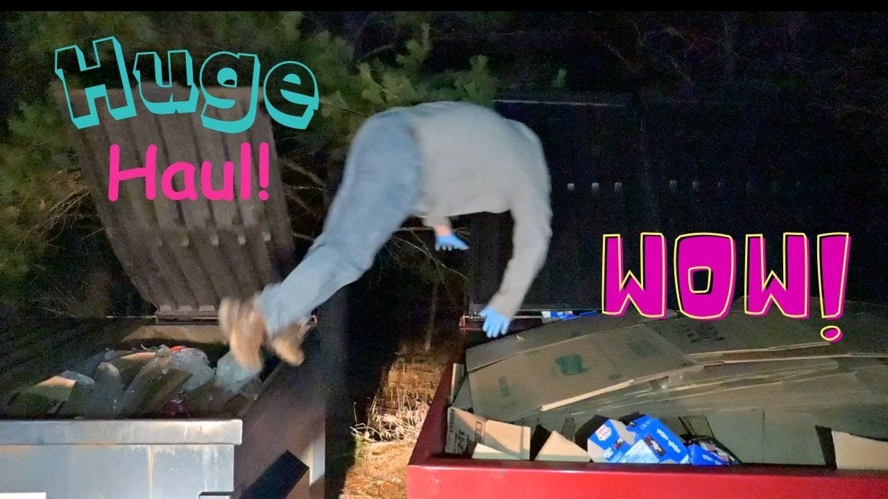 Acrobatic Dumpster Diving Dan! - YouTube