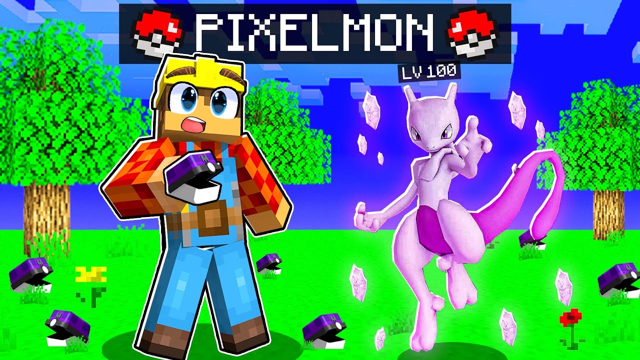 SBLOCCHIAMO MEWTWO LIVELLO 100 NELLA PIXELMON SU MINECRAFT ITA!! - YouTube
