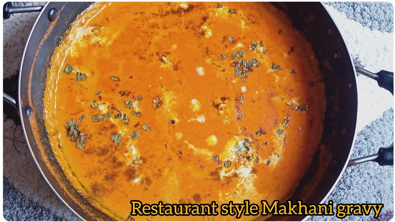 Makhani gravy || How to make Restaurant style Makhani gravy at home ...