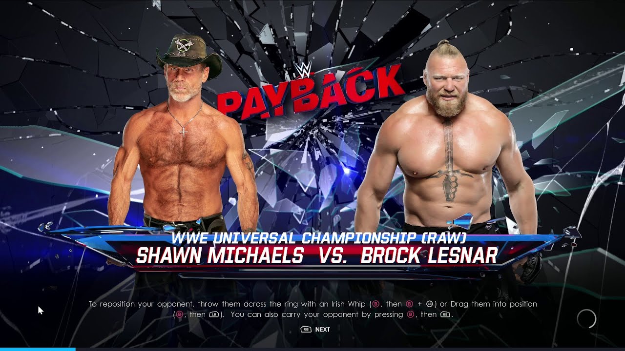 Brock Lesnar Vs Shawn Michaels