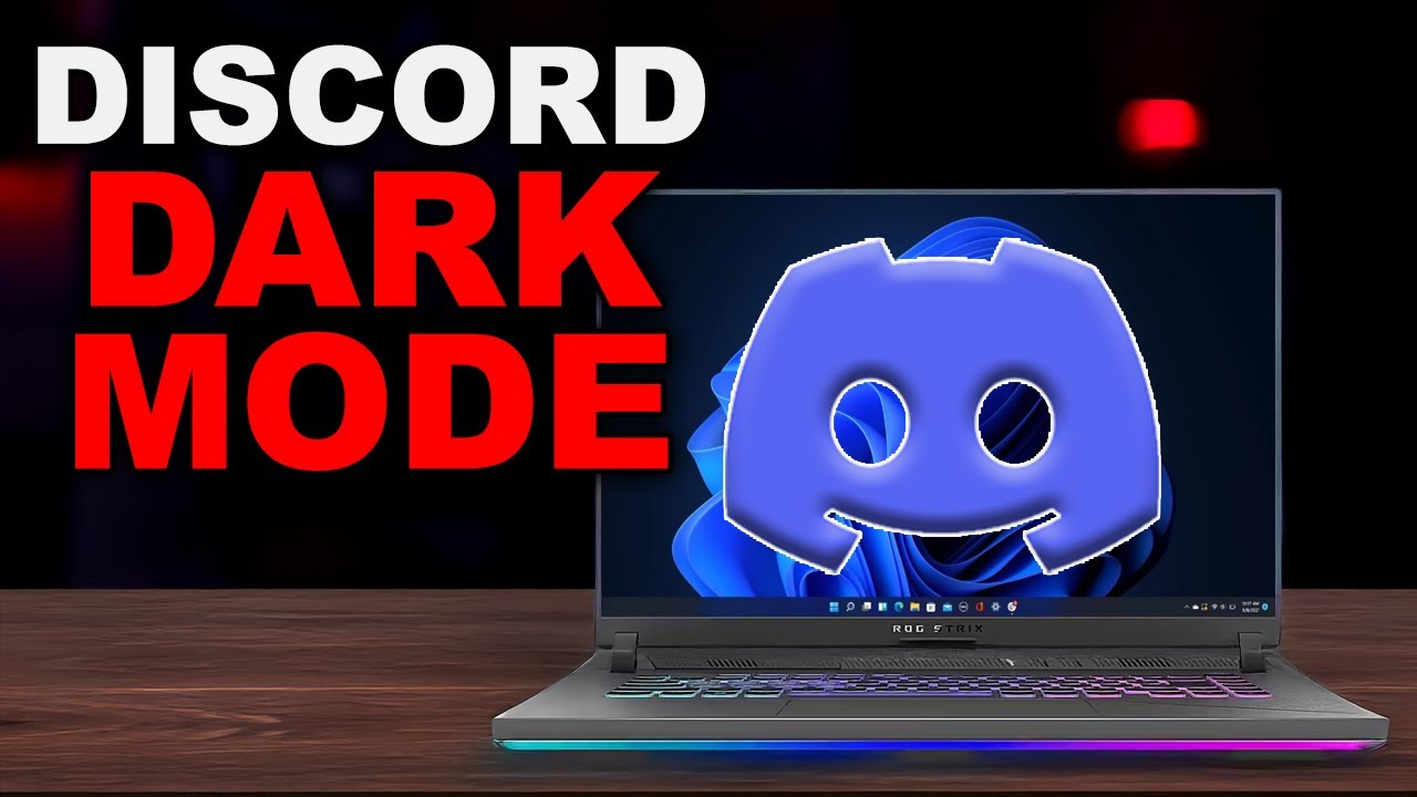 Discord: How to Use Dark Mode [Guide] - YouTube