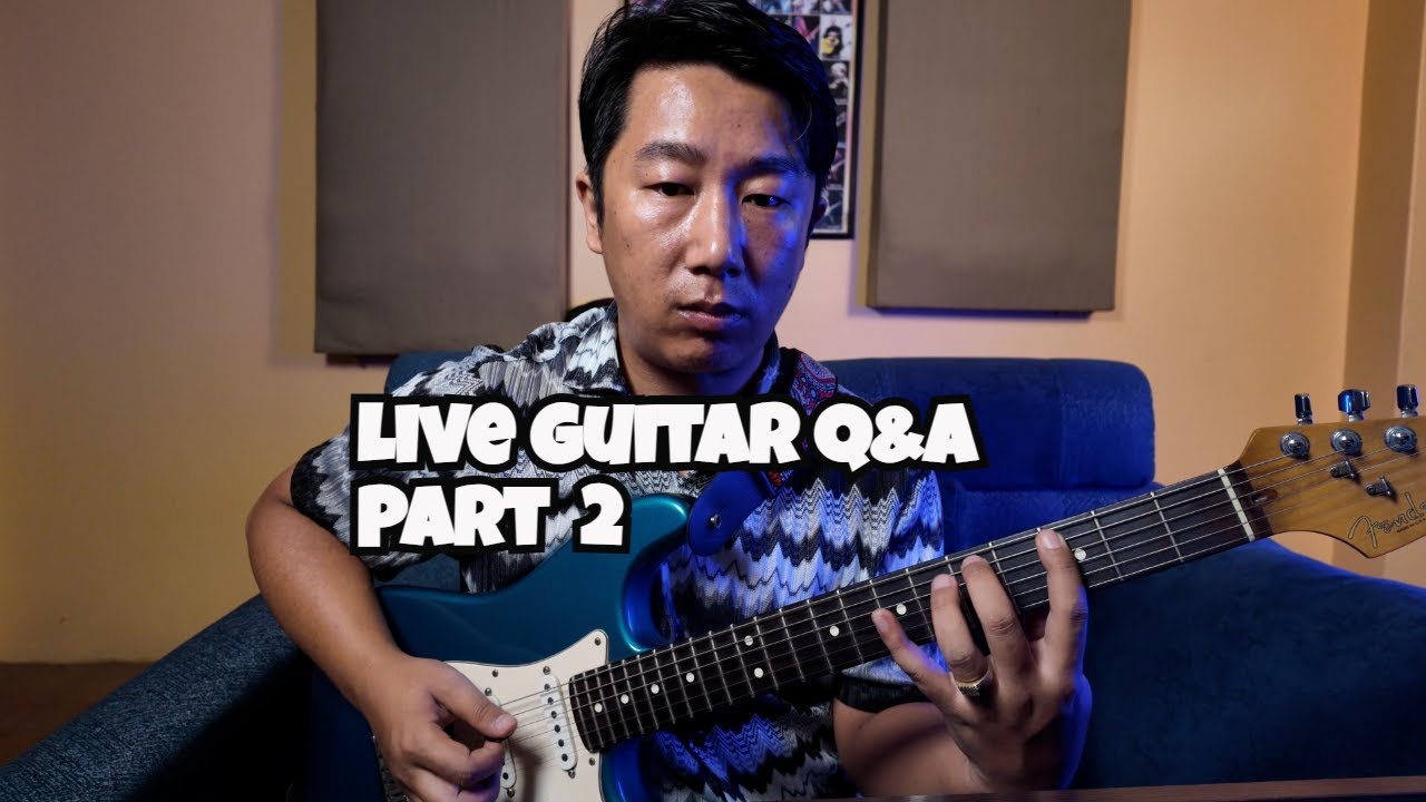 Live Guitar QnA: Ask Me Anything (AMA) - Interactive Lessons 2 - YouTube