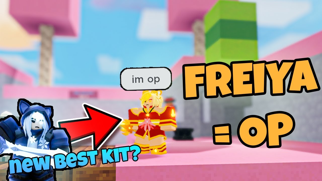 New Freiya Buff is OP (Roblox BedWars) - YouTube