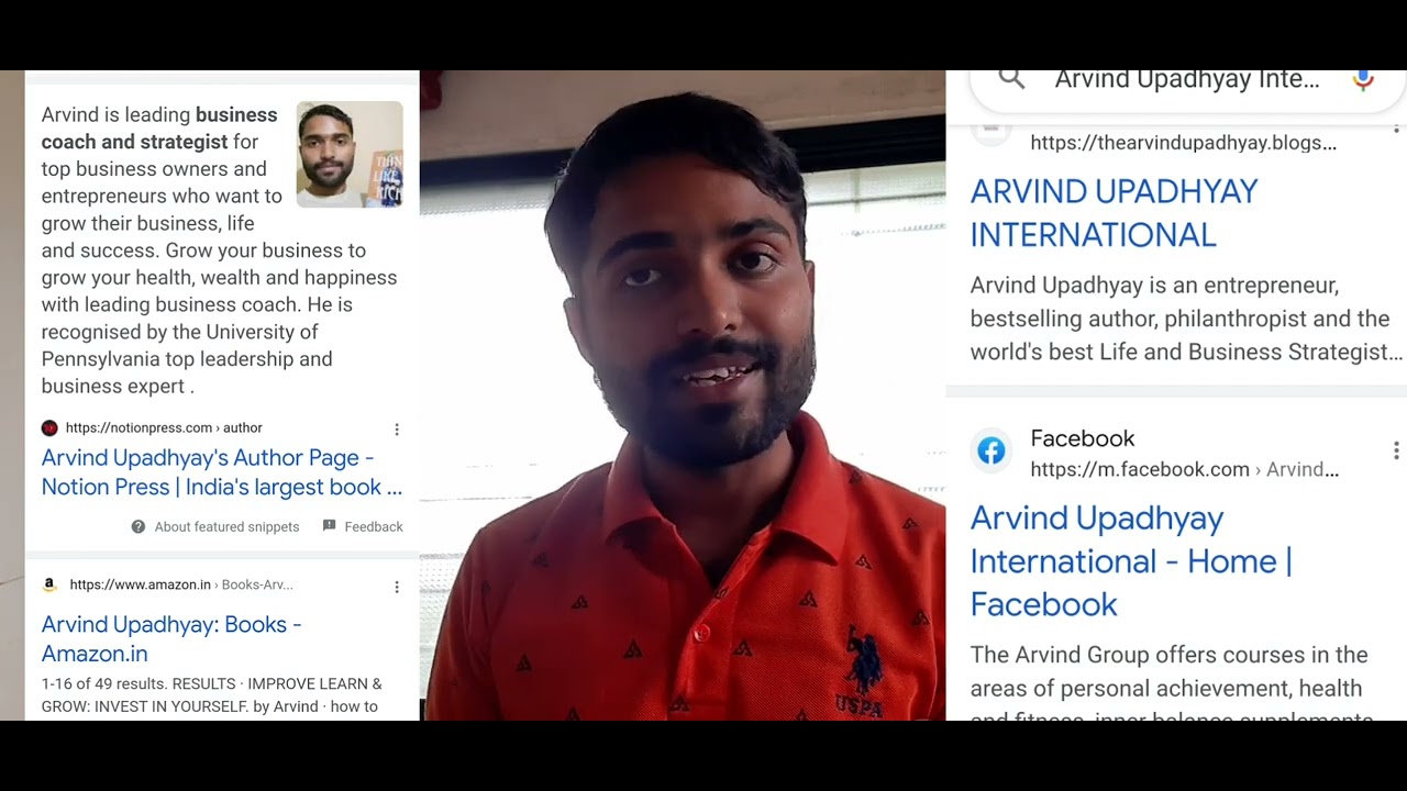 Founder And Ceo Arvind Upadhyay International Arvind Upadhyay show| @ArvindUpadhyayAuthor - YouTube